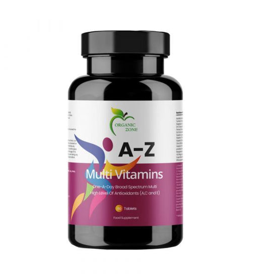 Organic A-Z Multi Vitamins One A Day Broad Spectrum Multi High Level O ...