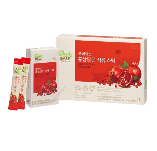 Good Base Pomegranate Drink With Korean Red Ginseng 10Mlx30Pouches ...