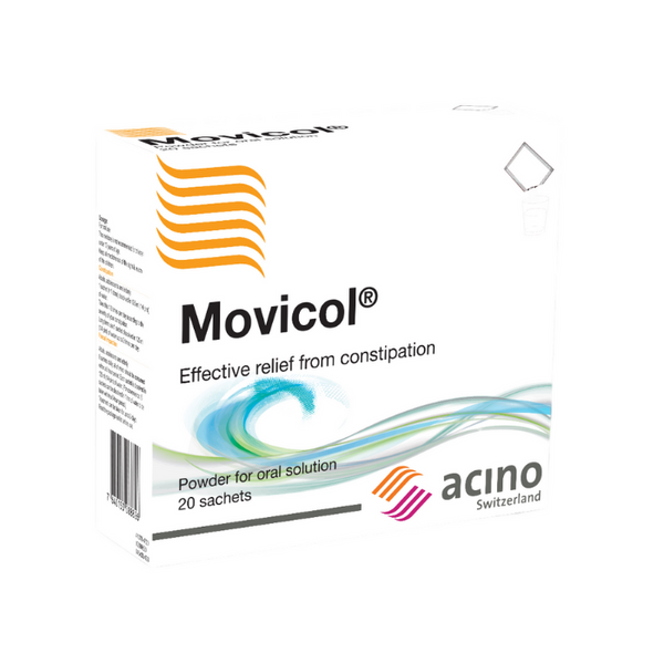Movicol Powder 13.8 g Sachet 20's – Drops Pharmacy