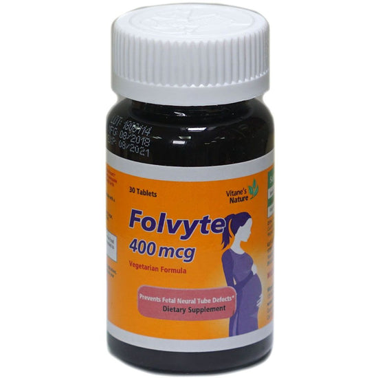 Vitane Folvyte Tablets 400mcg 30 Pieces – Drops Pharmacy