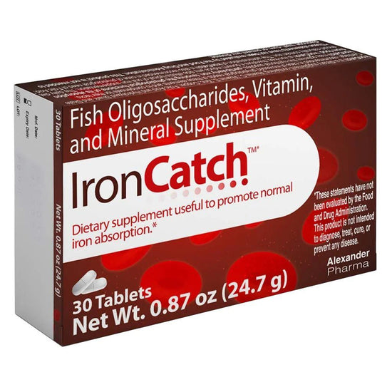 Iron Catch Tablets, 30 Tablets – Drops Pharmacy