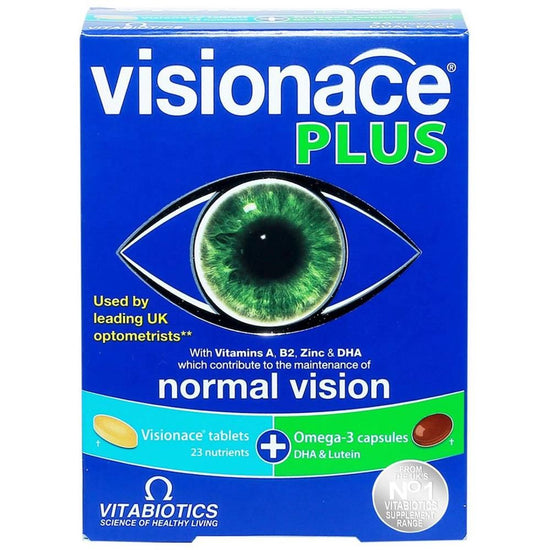 Vitabiotics Visionace Plus Tablets/Capsules 56's – Drops Pharmacy