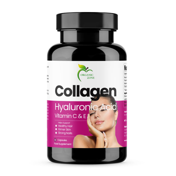 Organic Zone Collagen Hyaluronic Acid Tab – Drops Pharmacy