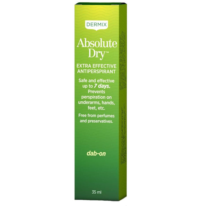 Absolute Dry Anti-Perspirant Dab On 35ml – Drops Pharmacy